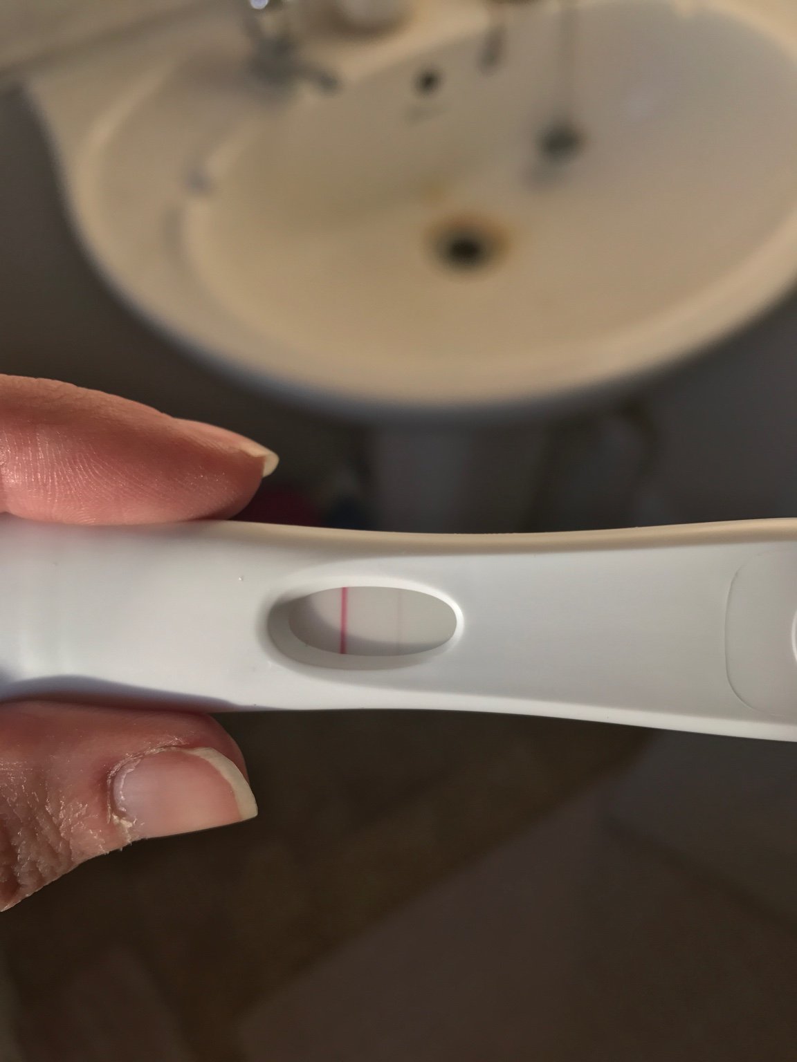 Faint Pregnancy Tests