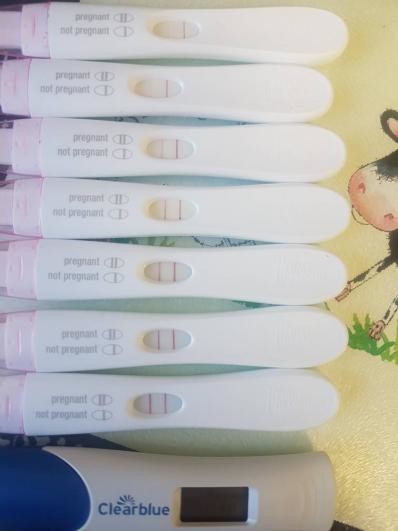 Post your lovely bfp line progressions