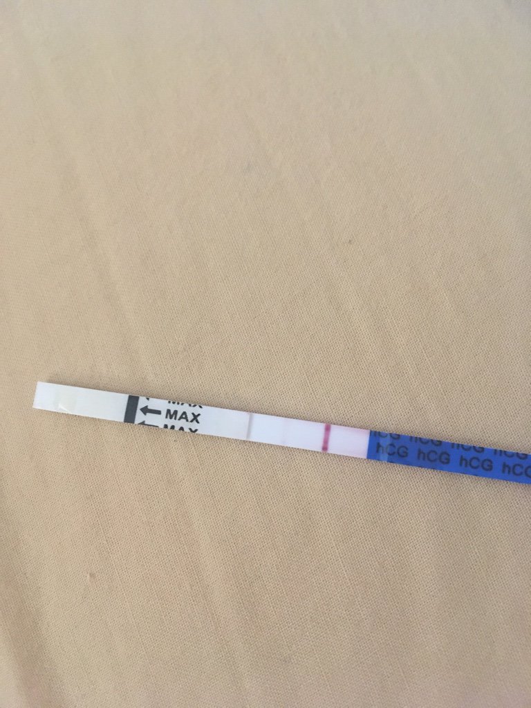 Showing a faint BFP on strips but BFN on FRER?