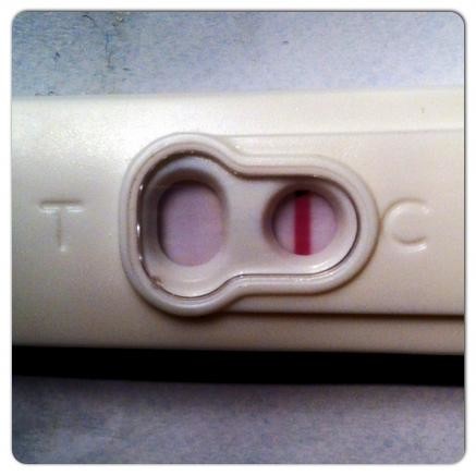 4 positive home tests. Negative hospital wee test