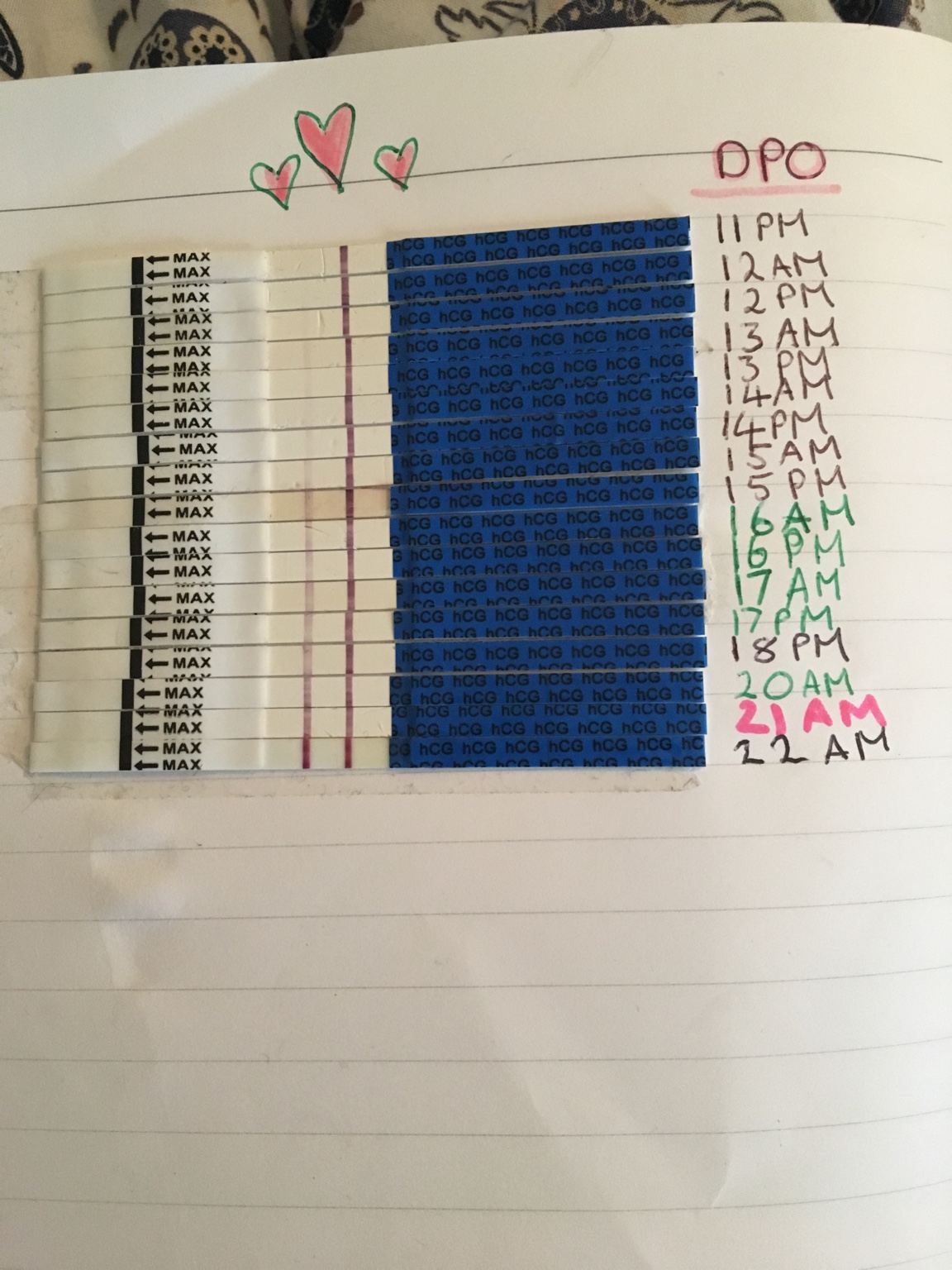 Cheapie internet hcg tests