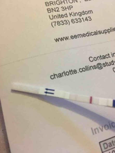 Can you only ever get two lines on a pregnancy test?