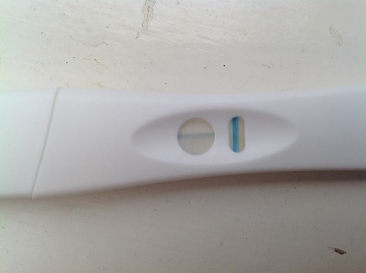 Think I see a line on cheap test clear blue says neg