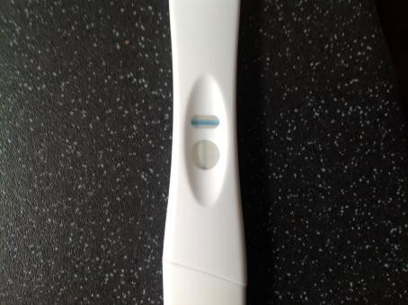 Think I see a line on cheap test clear blue says neg