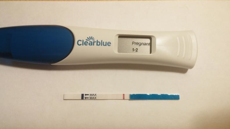Positive OPK and faint line on IC hpt two days running?