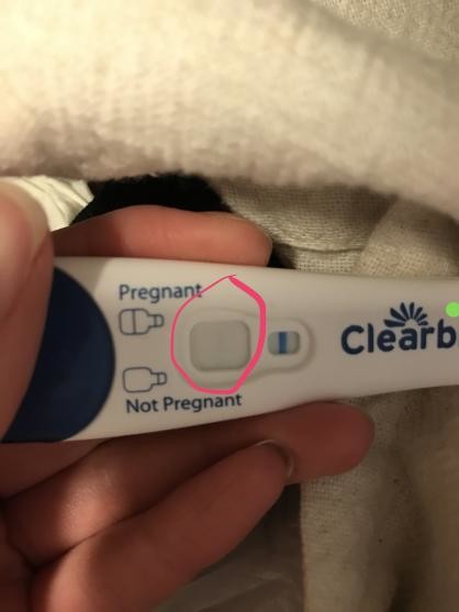 clear blue test do you think its a pos or neg??