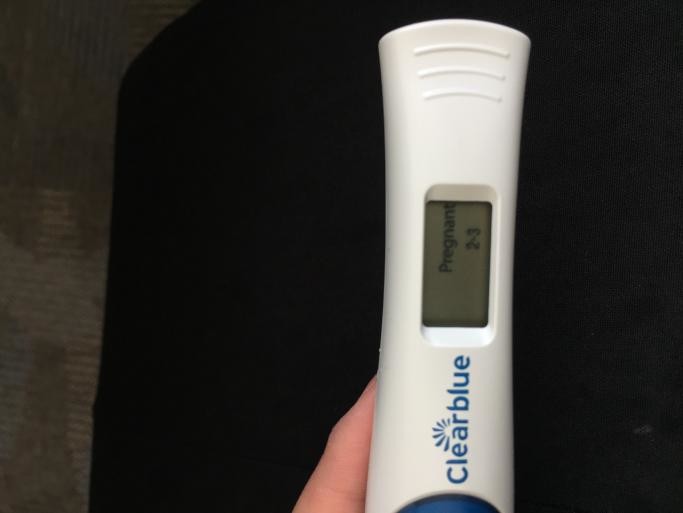 BFP when I peed directly on a dip test??? HELP!!