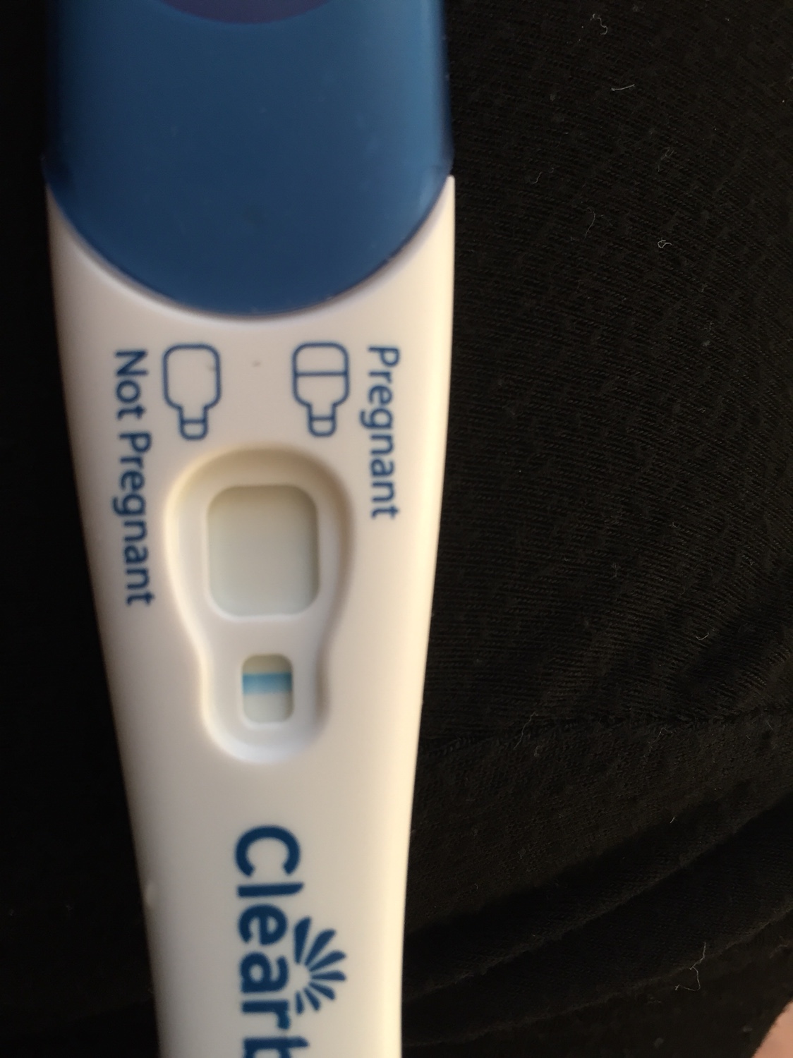 Faintest line on clear blue early detection?