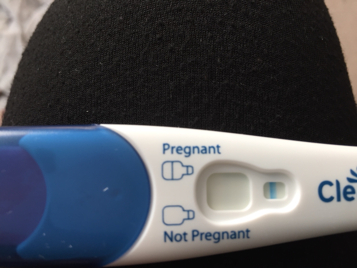 Faintest line on clear blue early detection?