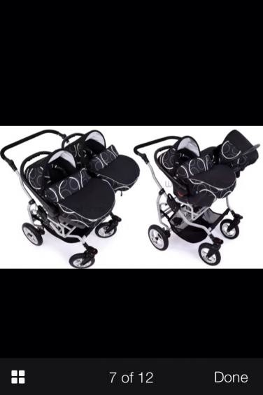 Parent Facing Twin Pushchair from birth. HELP!!