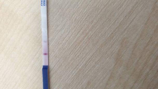 Very very faint postive