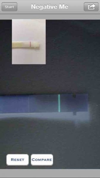 Does this look like a faint line?