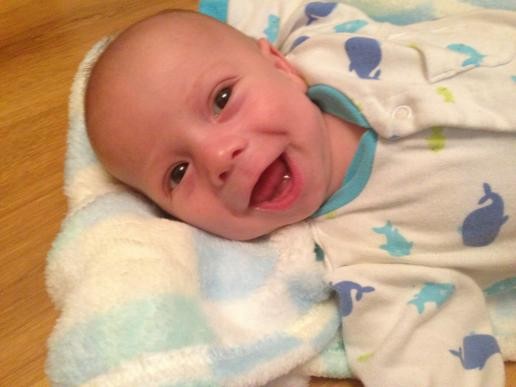 Babies first smile - share yours