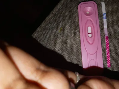 Faint line on ovulation test